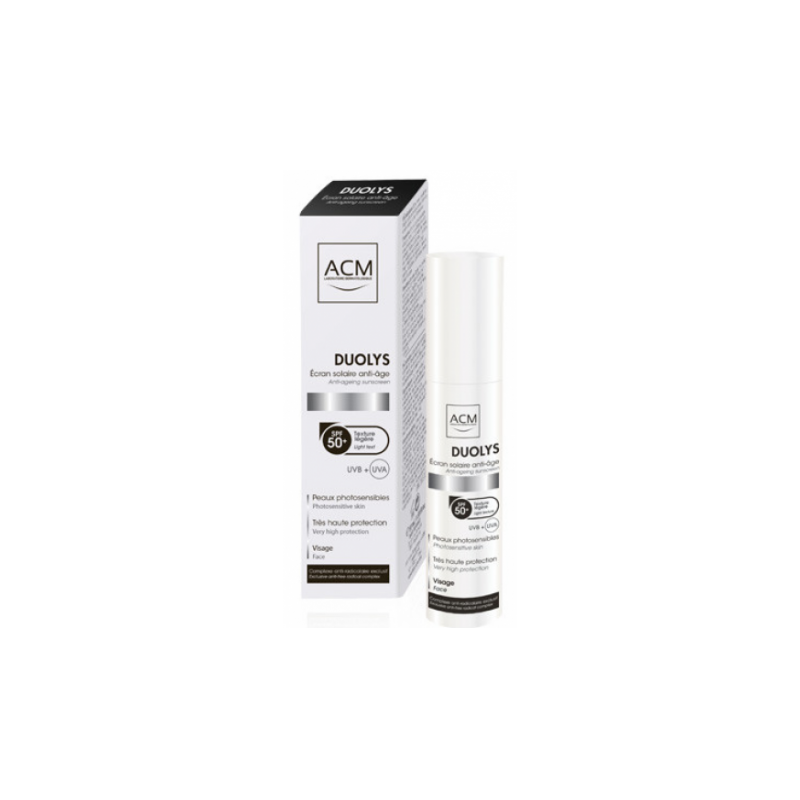 ACM DUOLYS écran solaire anti-âge spf 50+ | 50 ml